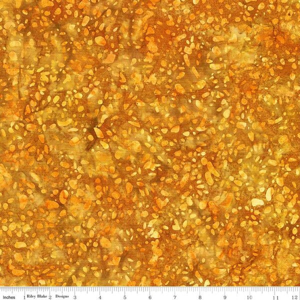 Expressions Batiks Elementals Terrazzo Antique Gold | Riley Blake Designs